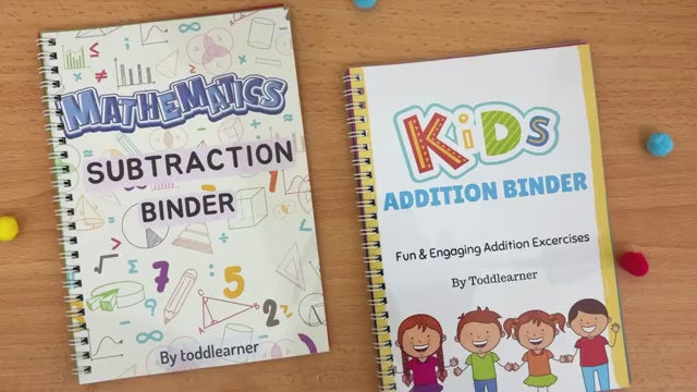 Math Addition and Subtraction Practice Set for Kids – Learn With Books
